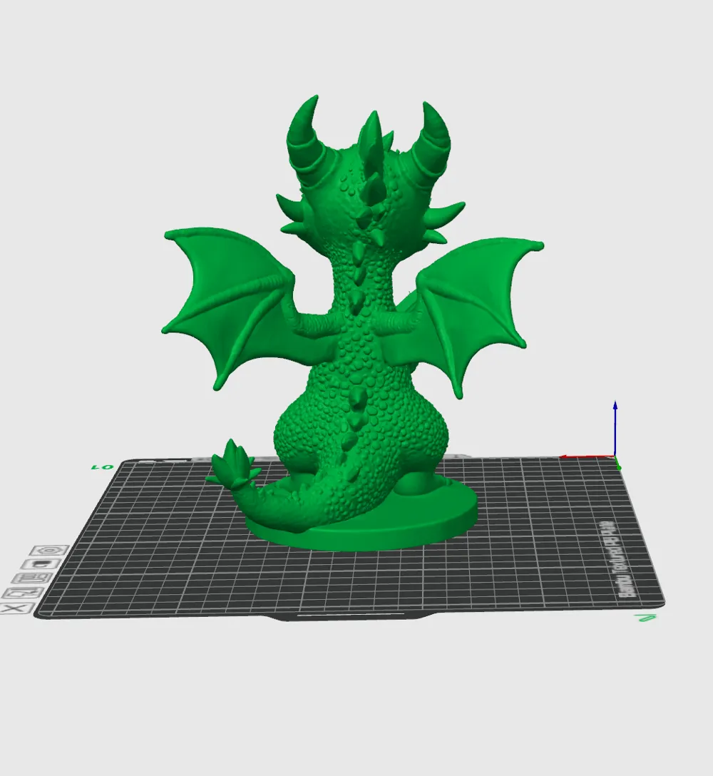 Baby Dragon - Free 3D Print Model - MakerWorld