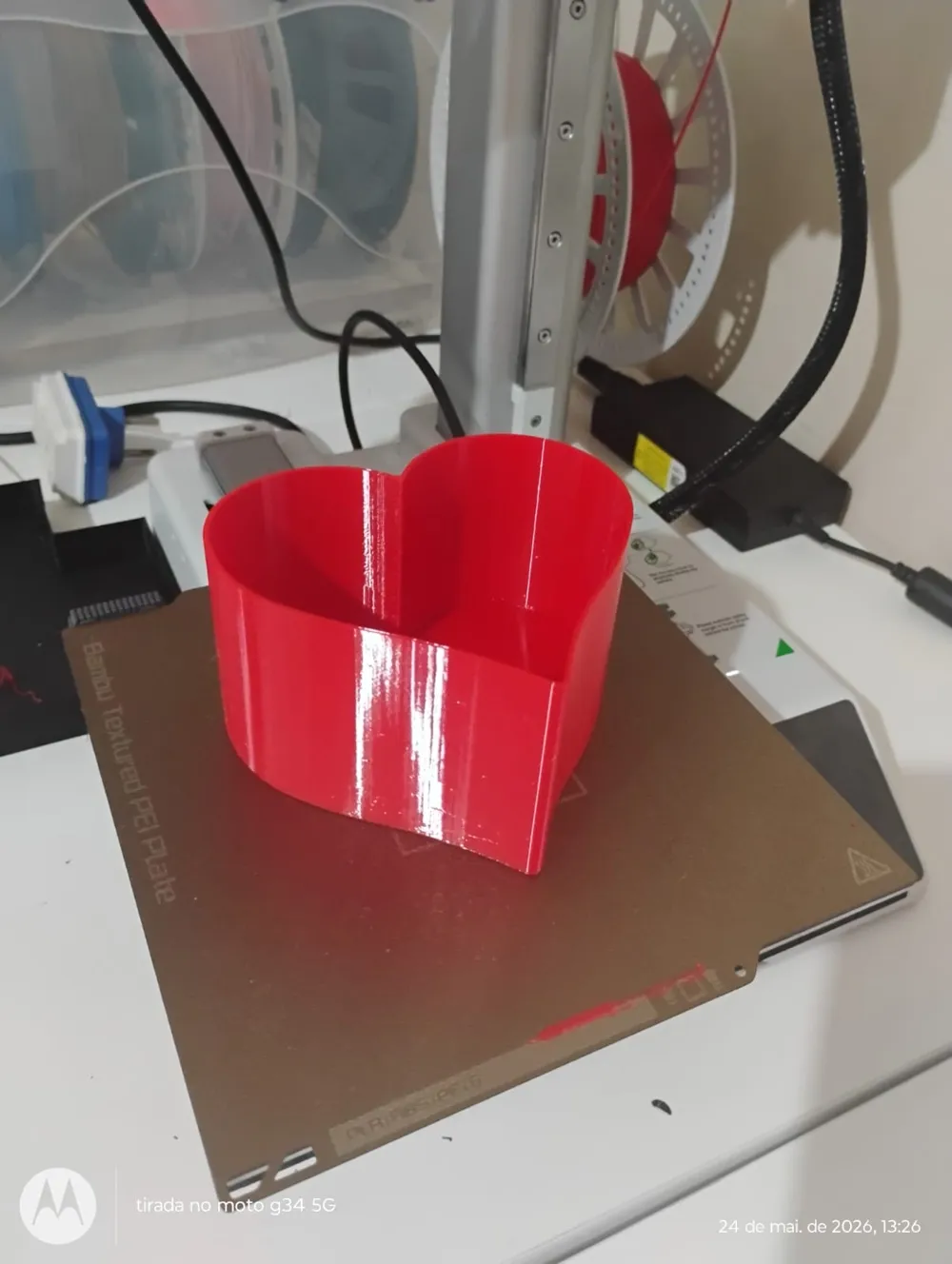 Valentine's Day heart-shaped box with lid - Free 3D Print Model ...