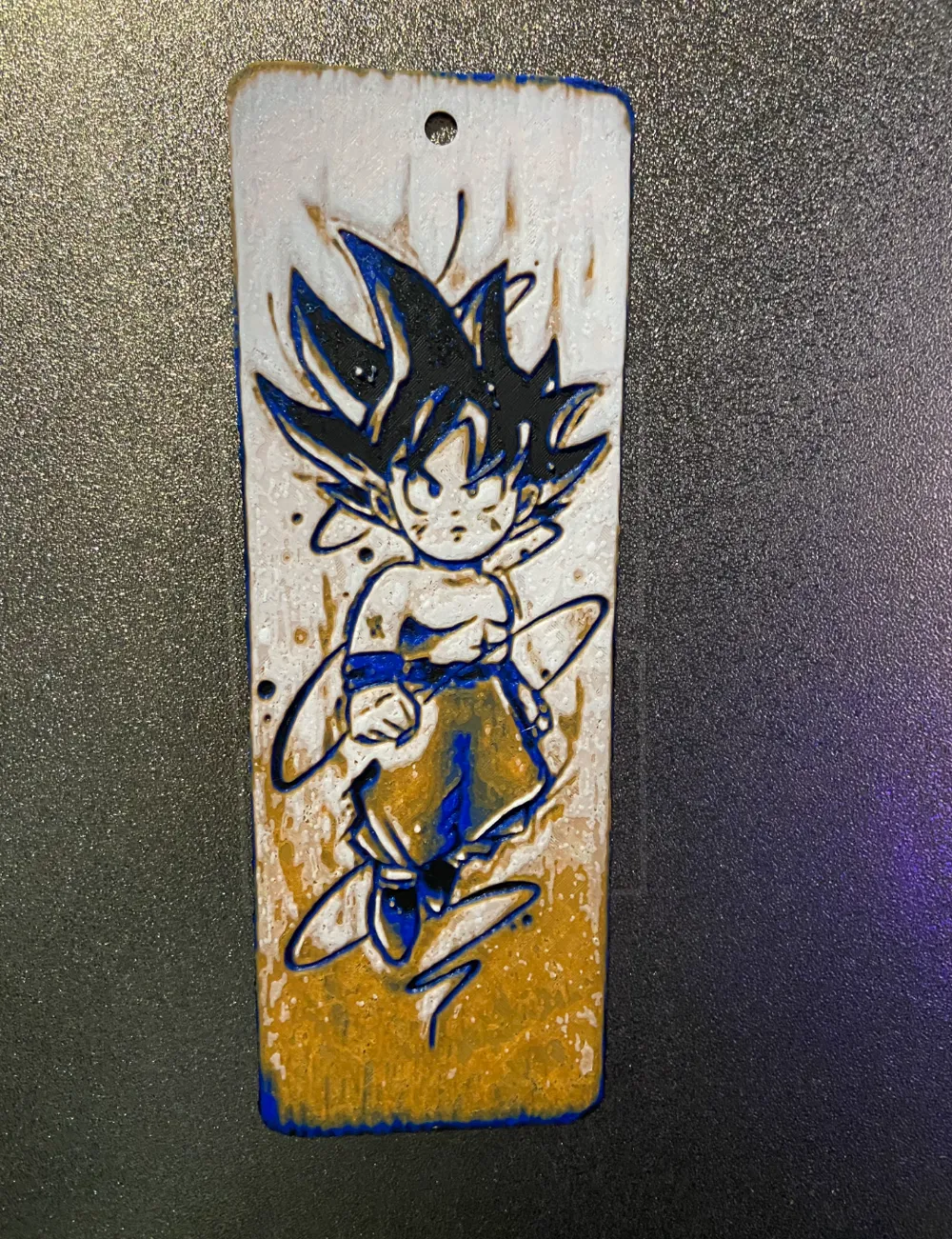 Goku bookmark by Morganja - MakerWorld