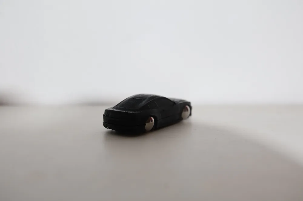 Drifting Marble Car - Ford Mustang - no AMS - Free 3D Print Model ...