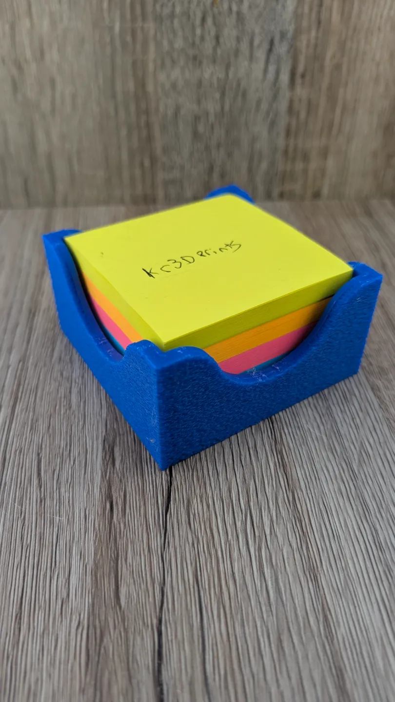 Post-IT note container 7.6cm by KC3DPrints MakerWorld: Download Free 3D ...