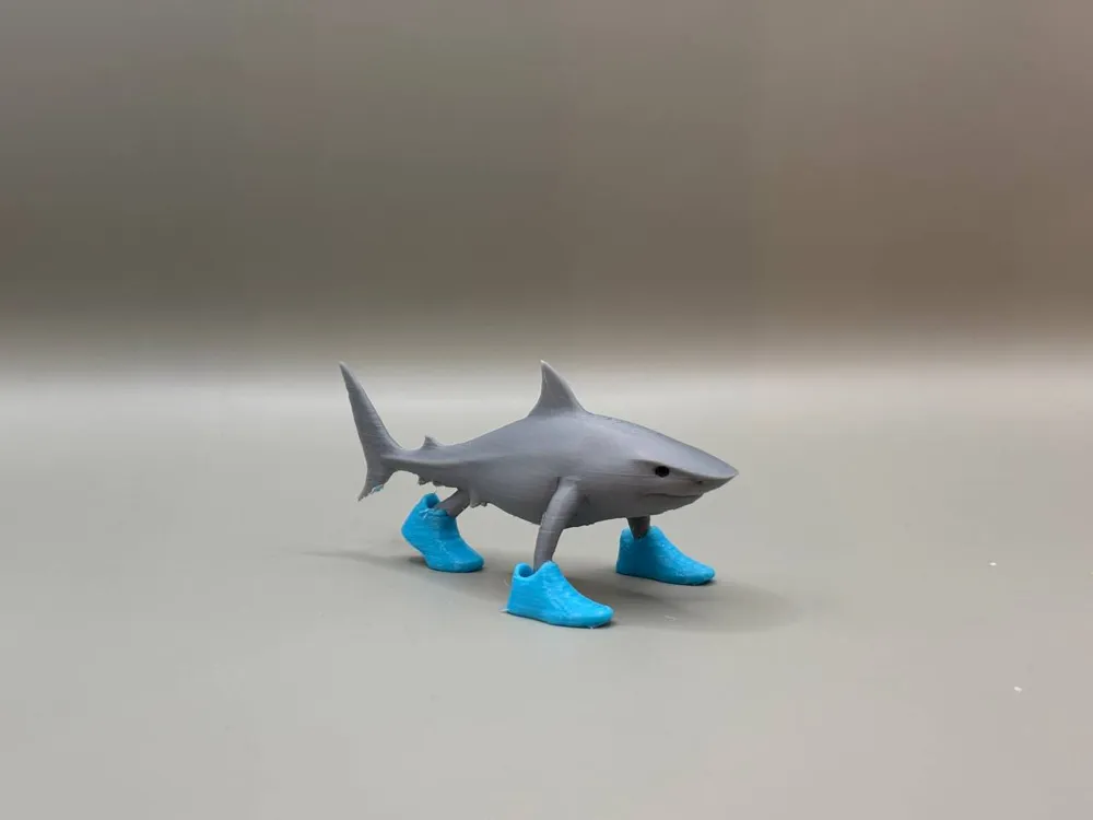 Tralalero Tralala – The Shark with Shoes - Free 3D Print Model - MakerWorld