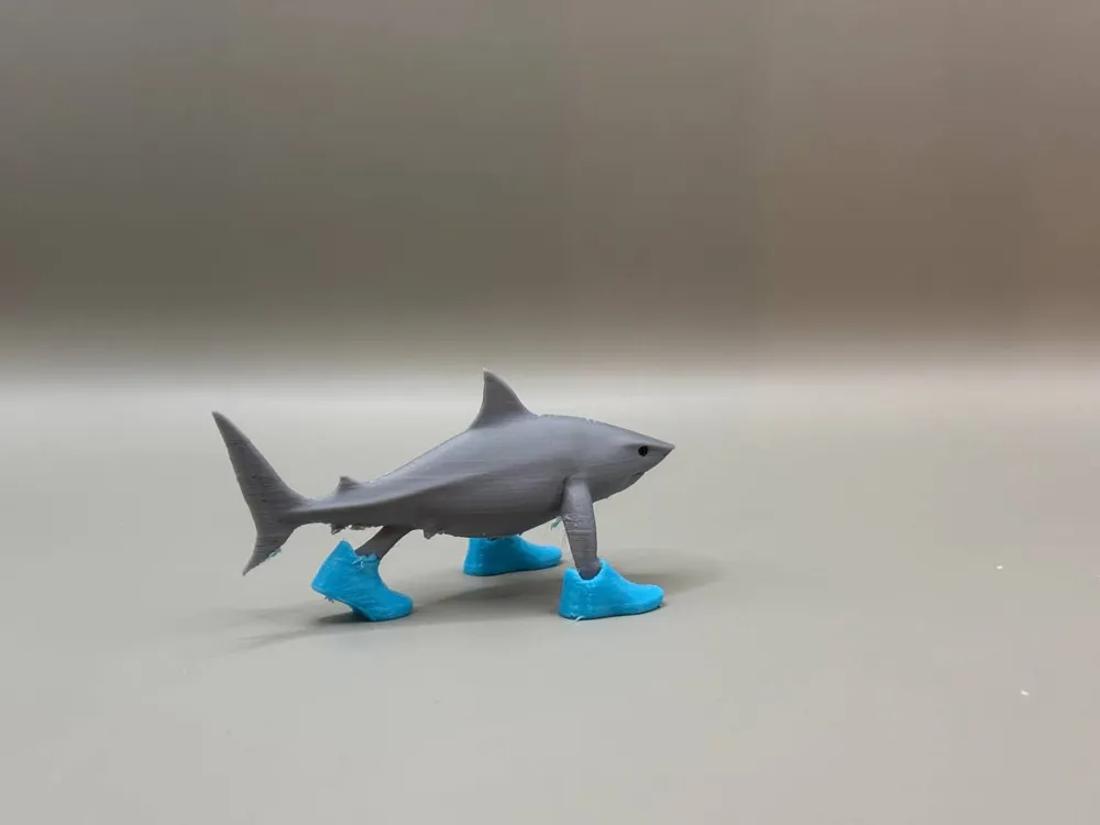 Tralalero Tralala – The Shark with Shoes by Eon3D MakerWorld: Download ...