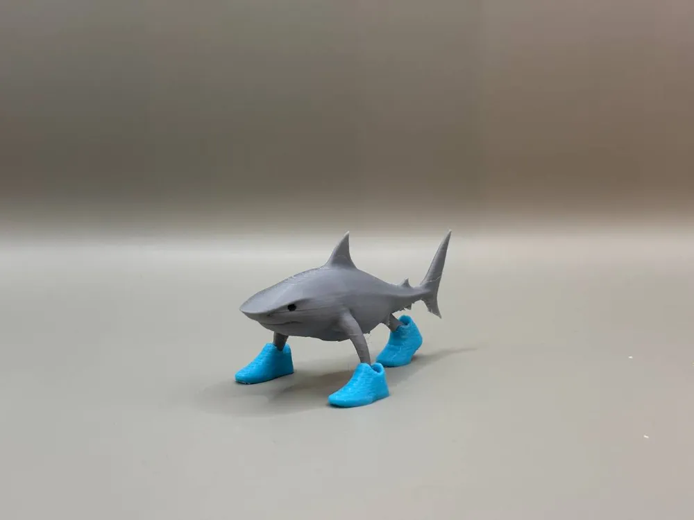 Tralalero Tralalá – O Tubarão de Sapatos por Eon3D MakerWorld: Baixe modelos 3D gratuitos