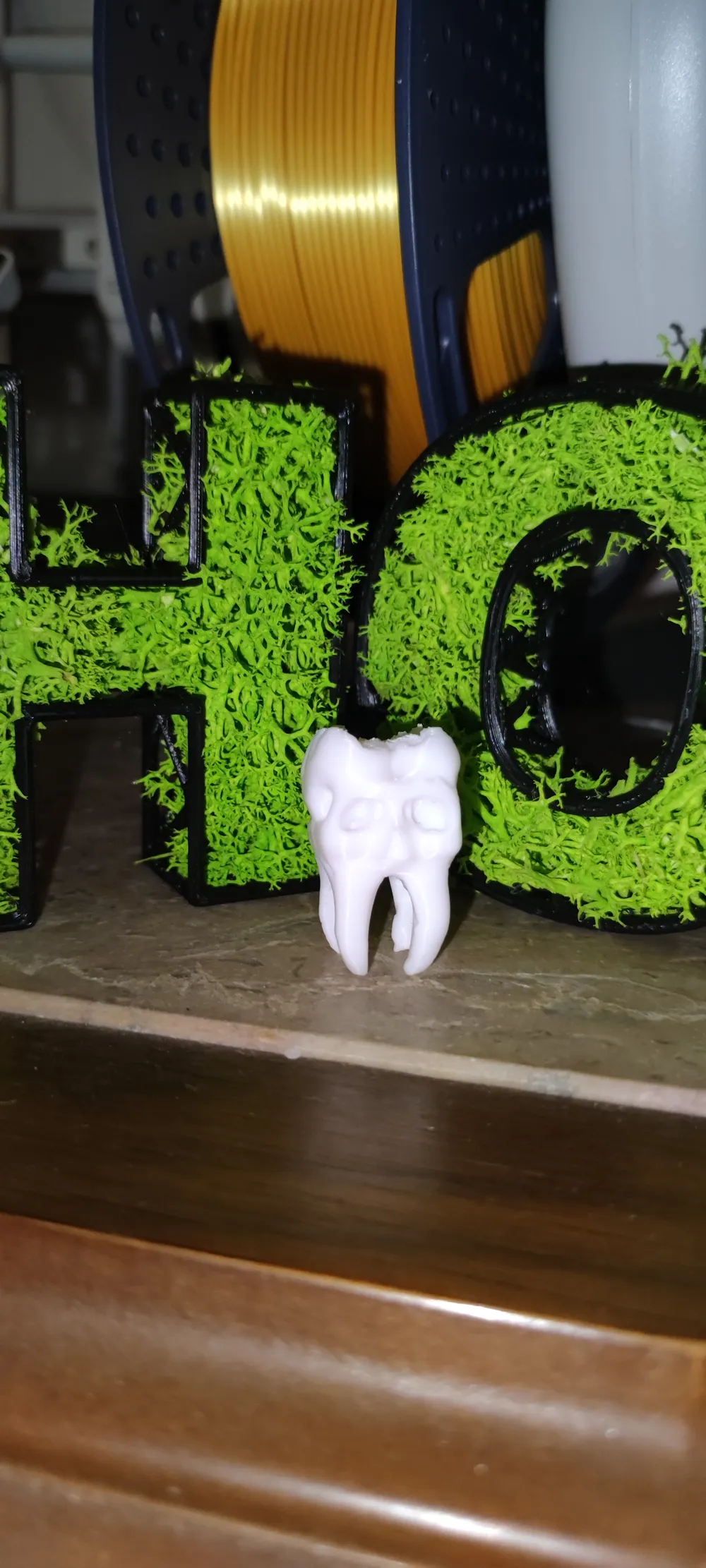 Realistic Tooth Keychain – 3D Printable Cute Molar - Free 3D Print ...