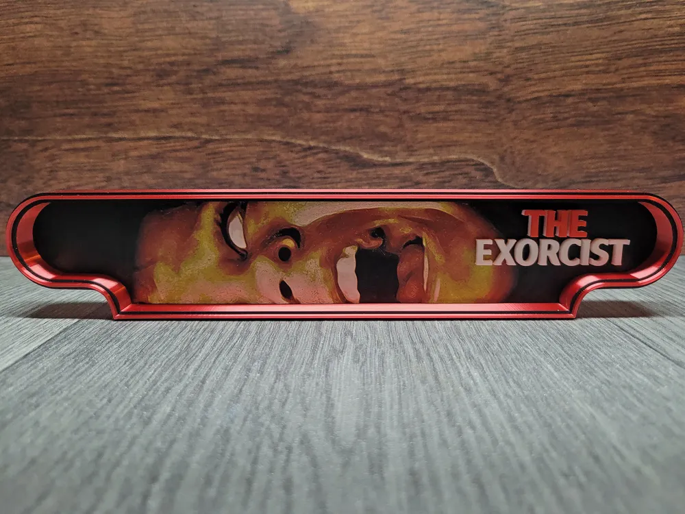 The Exorcist movie logo sign by rajmaks MakerWorld: Download Free 3D Models