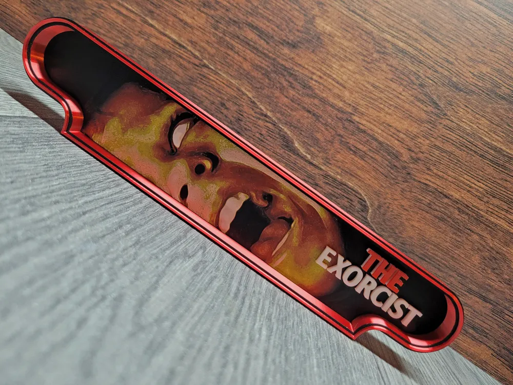 The Exorcist movie logo sign by rajmaks MakerWorld: Download Free 3D Models
