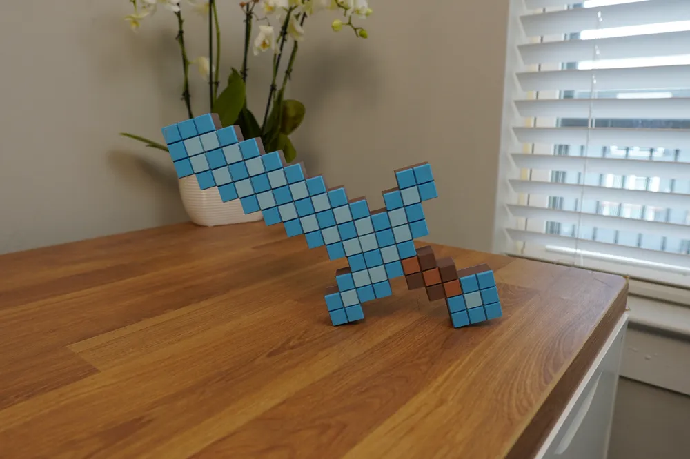 Customizable Minecraft Sword by Creat3DWorks MakerWorld: Download Free ...