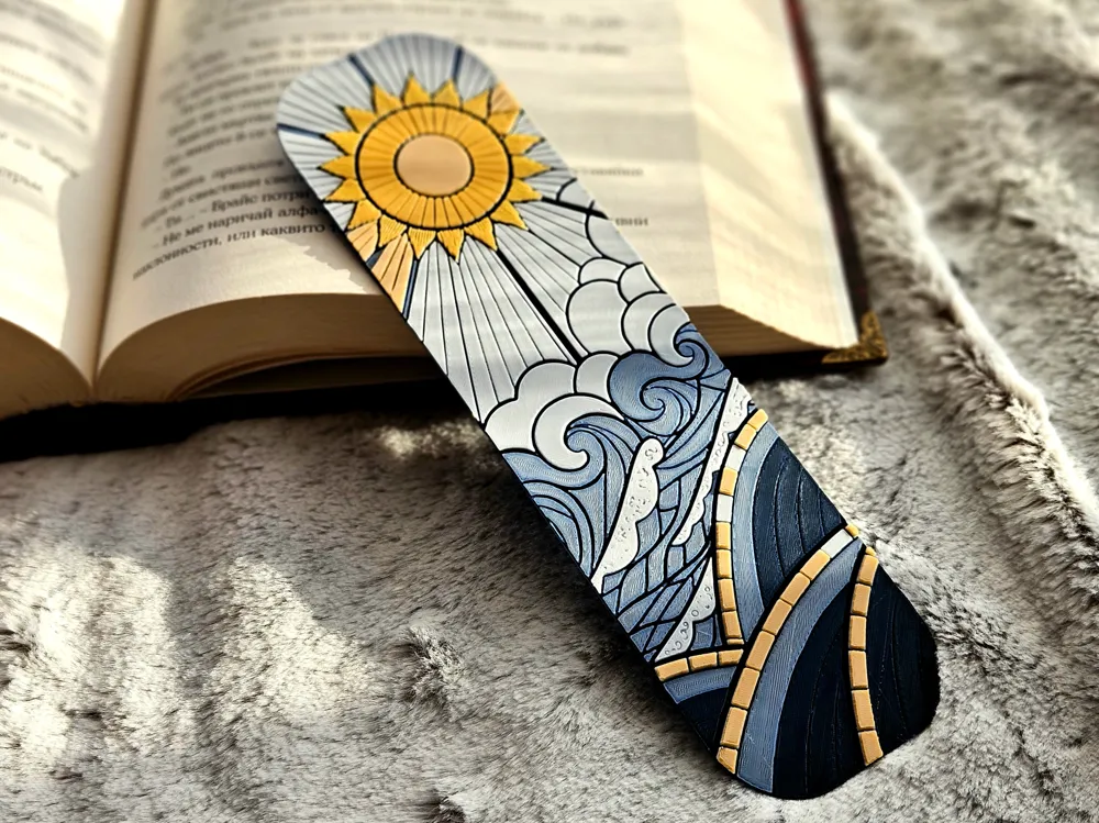 Sunlit Tides - Free 3D Print Model - MakerWorld