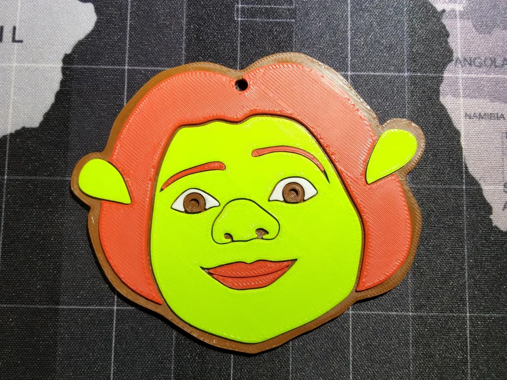 Gingerbread Princes Fiona Ornament & Keychain by Chaotic Genius 3d ...