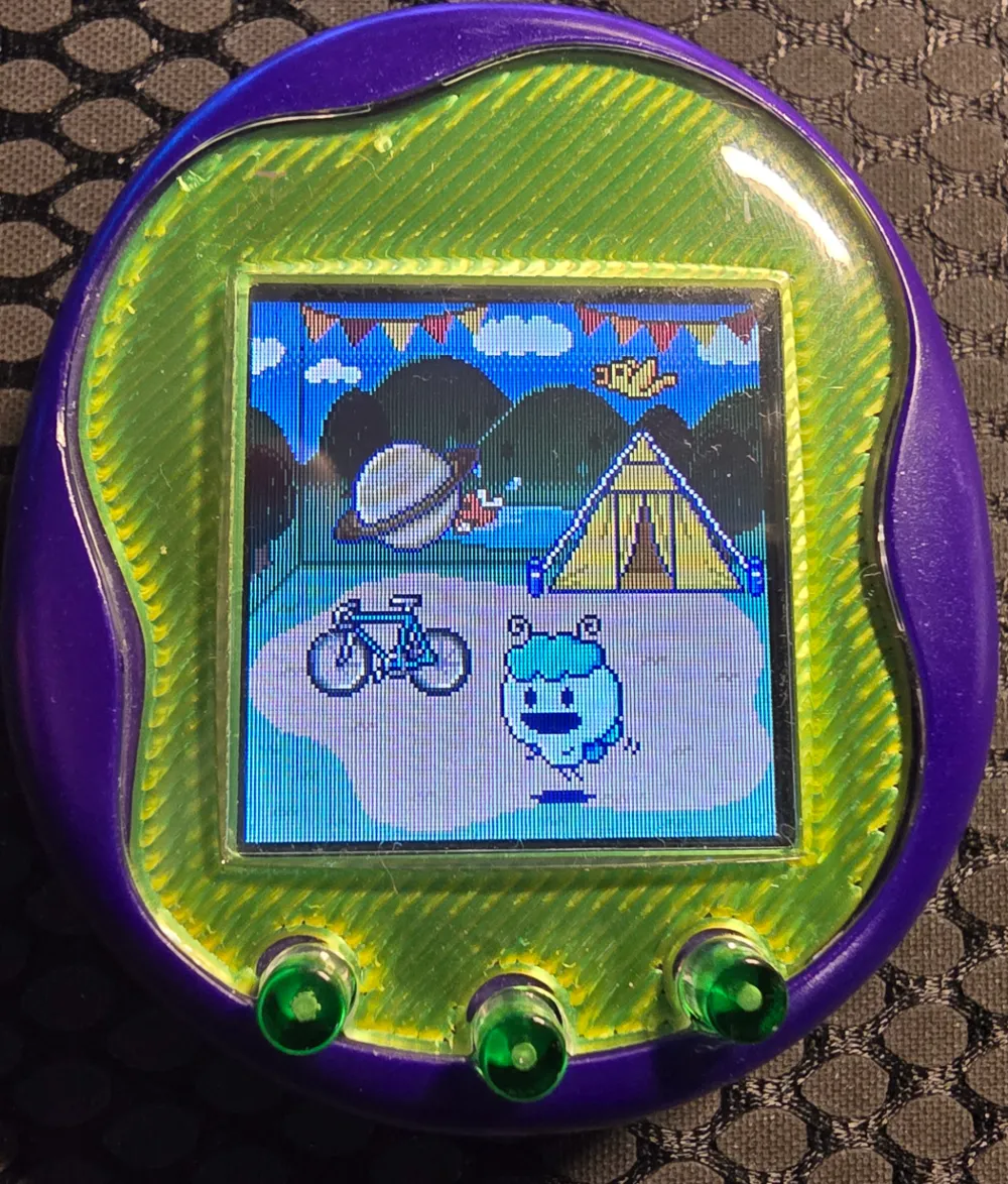 Tamagotchi Uni Faceplate - Free 3D Print Model - MakerWorld