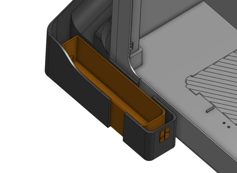 P1P Arc enclosure poop chute 2 sizes by JacksonX - MakerWorld