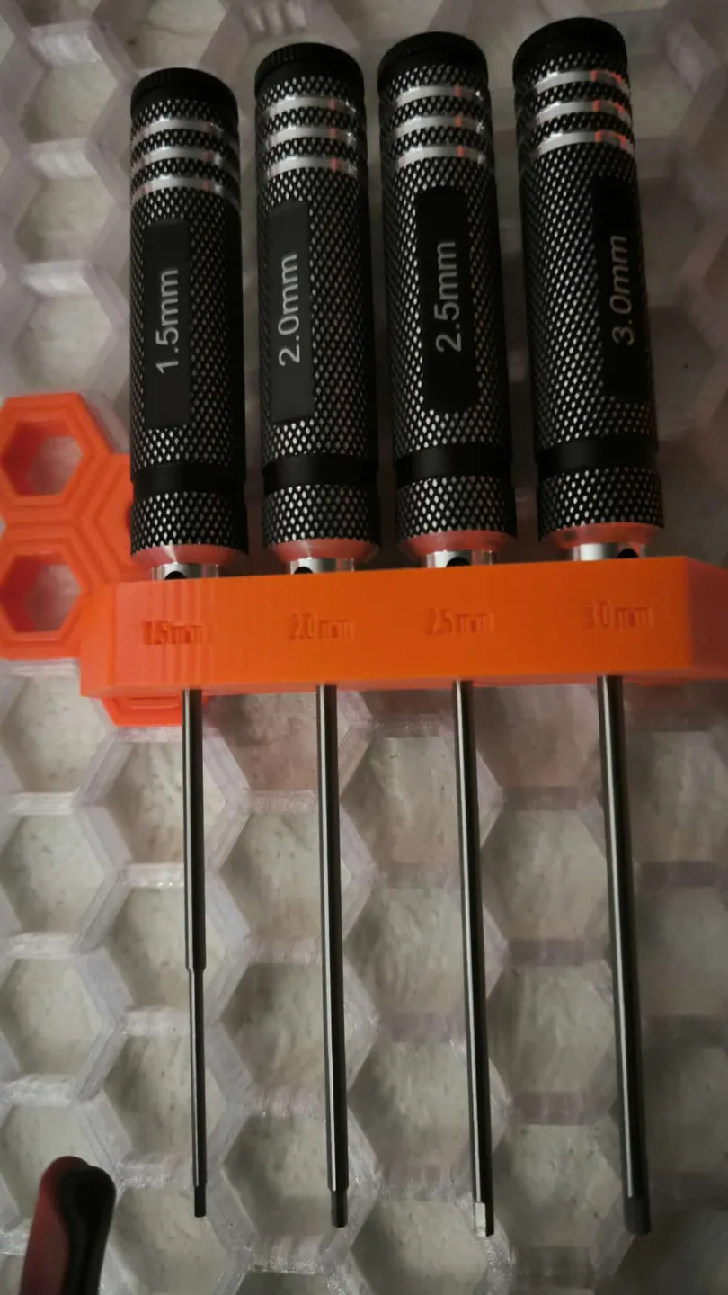 Hex / Allen Key Screwdriver HSW Holder by mcginnis83 - MakerWorld