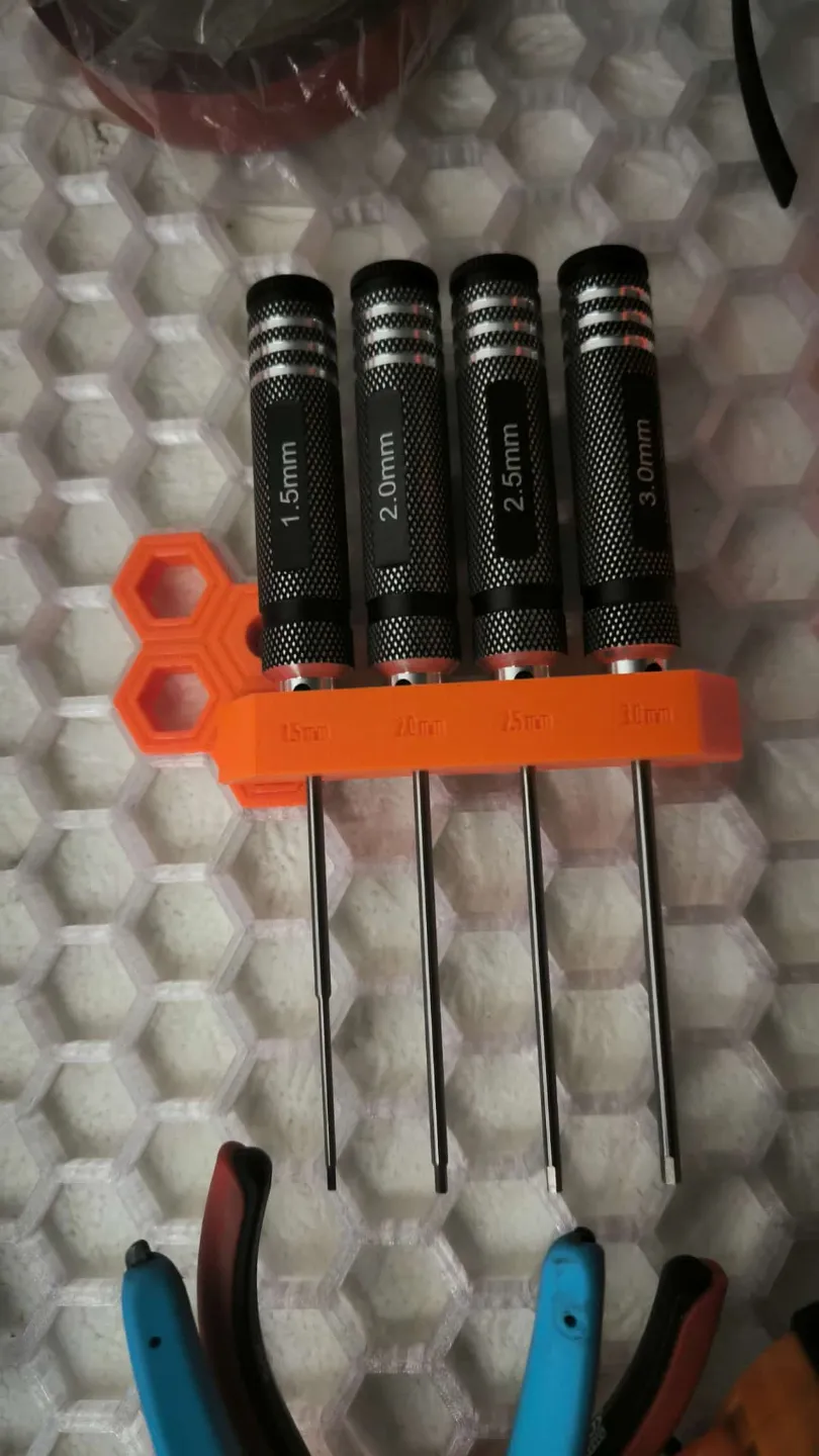 Hex / Allen Key Screwdriver HSW Holder by mcginnis83 - MakerWorld