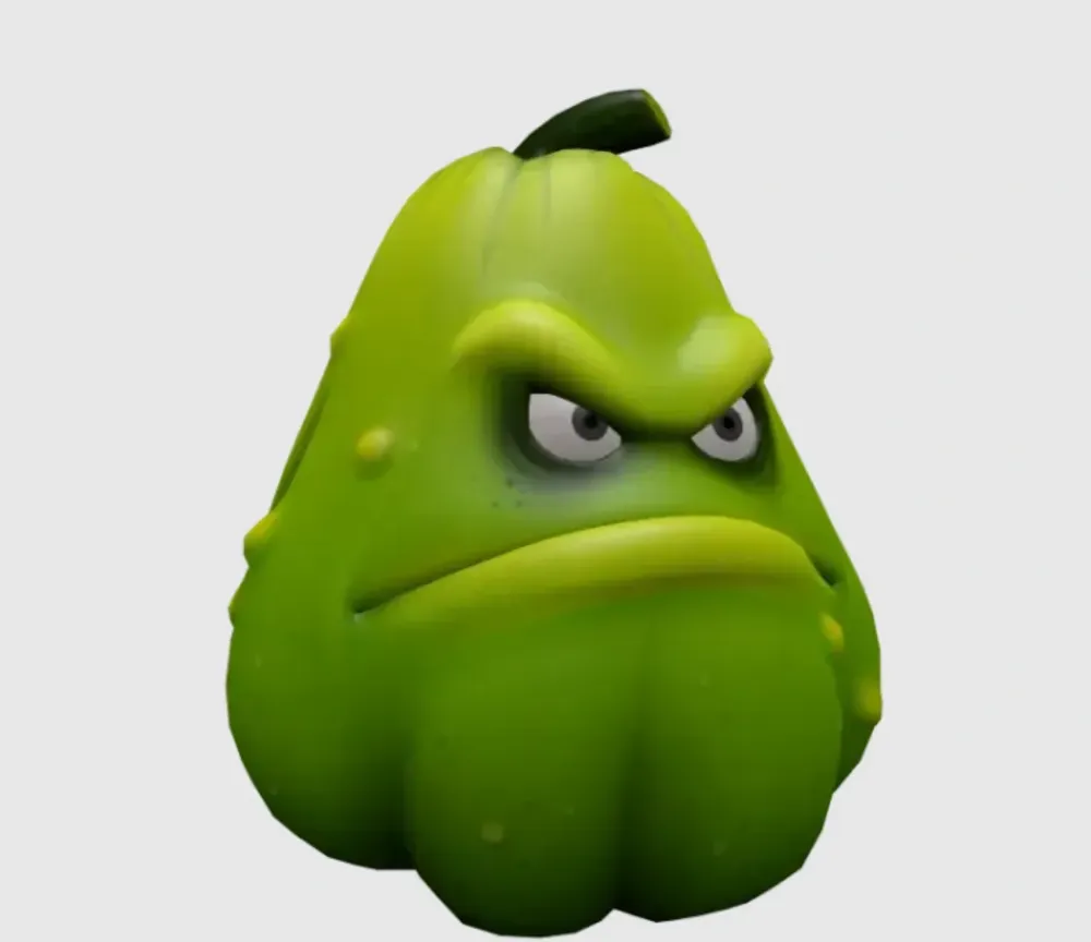 Plants vs Zombies - Squash (with AMS Multicolor Version) by iKun MakerWorld: Download Free 3D Models