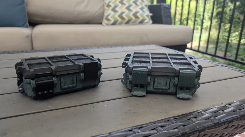 Outin grid infinity rugged box (stackable) by 3D Fusion MakerWorld ...