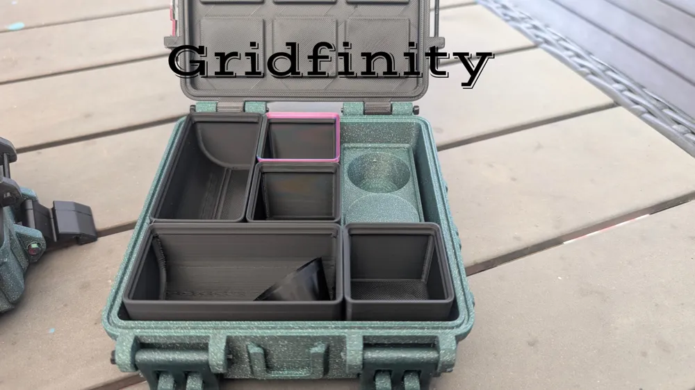 Outin grid infinity rugged box (stackable) by 3D Fusion MakerWorld ...