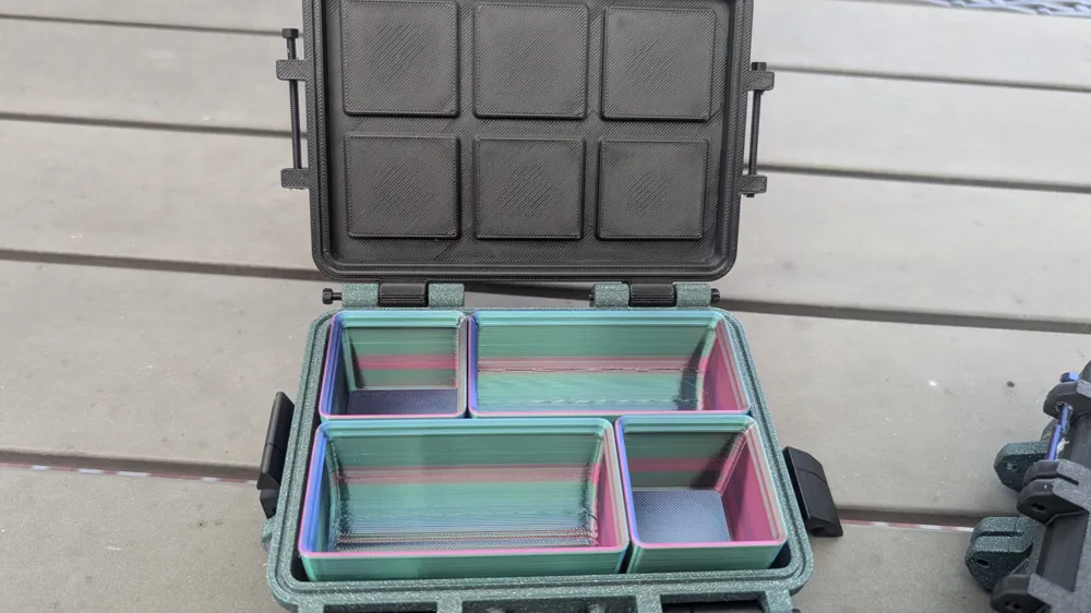 Outin grid infinity rugged box (stackable) by 3D Fusion MakerWorld ...