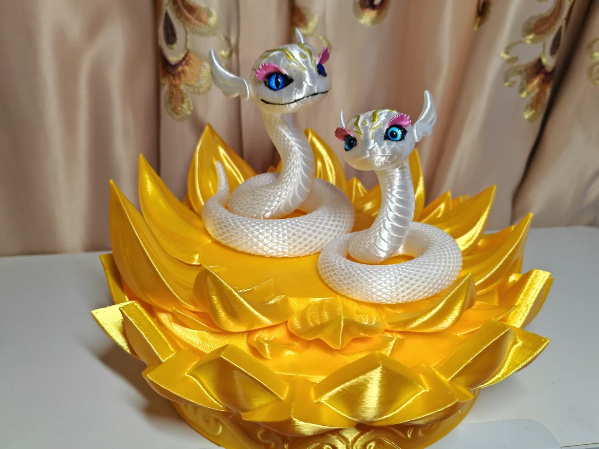 Seven-Colored Sky-Swallowing Python, Eye Patch Version by 超梦 - MakerWorld