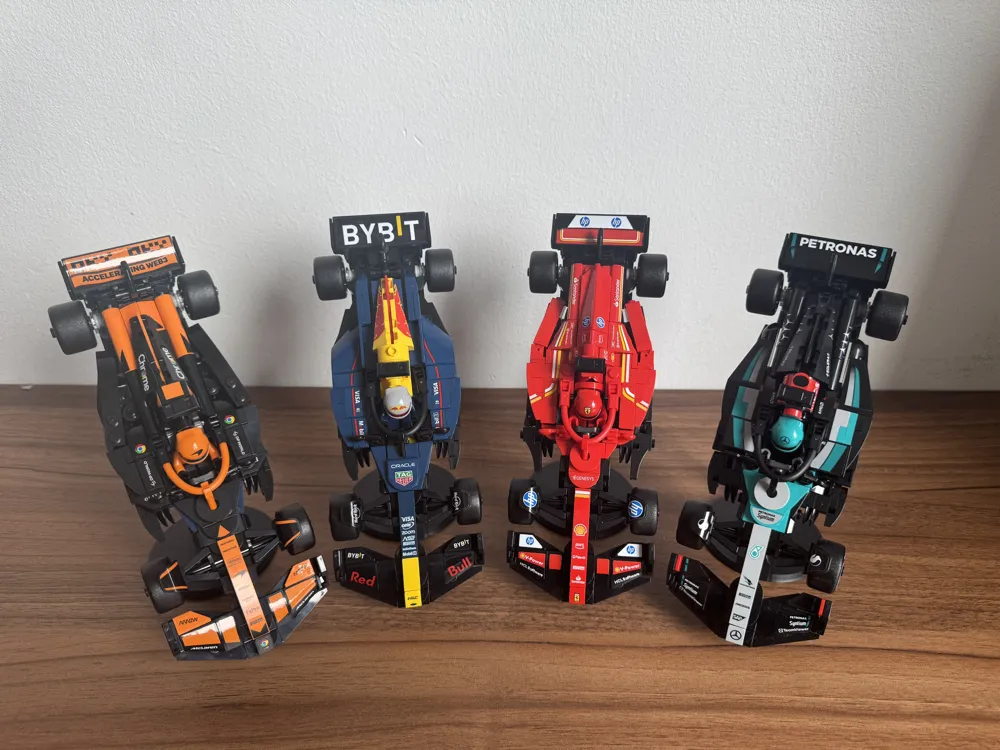 LEG0 Speed Champions F1 Car Display V2 by LL-3d MakerWorld: Download ...