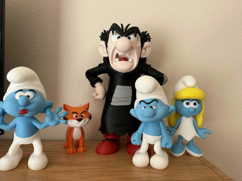 Gargamel - Smurfs - Free 3D Print Model - MakerWorld