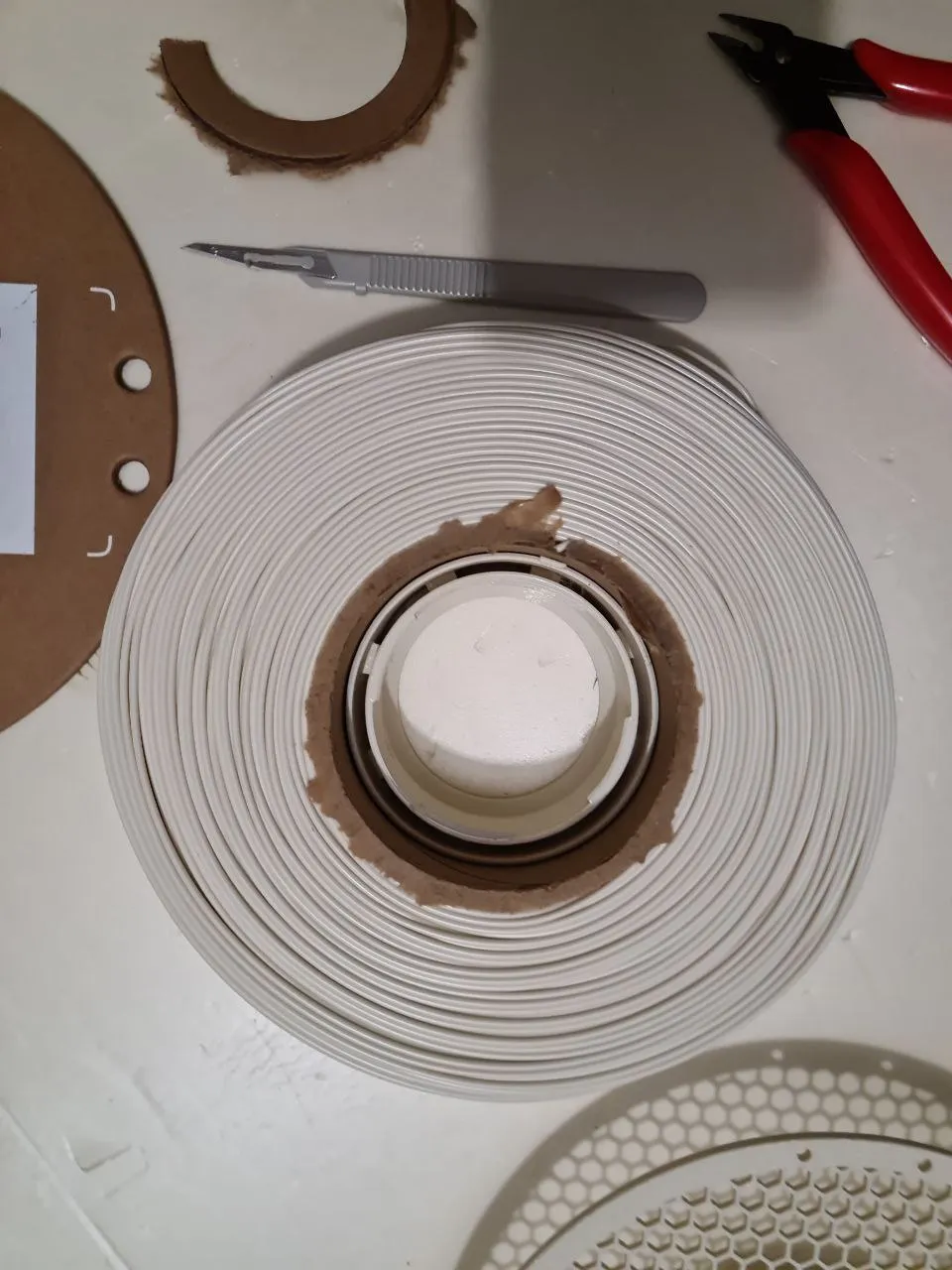 Bambu Lab Reusable Spool Holder Hex for SAKATA SPOOLS Remixed by ...