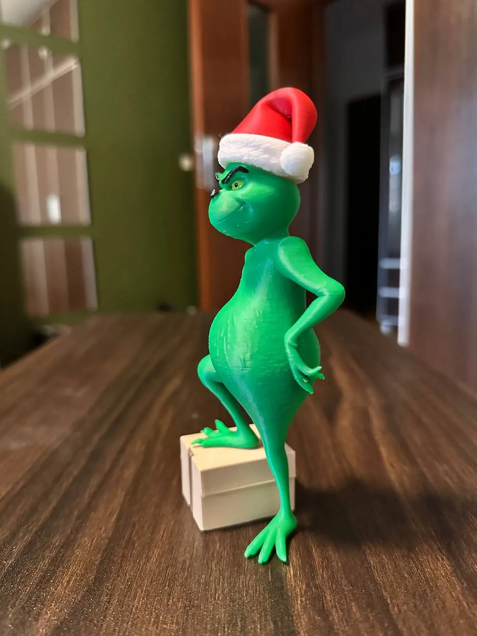 The Grinch Mini Figurine – Multi-Color no AMS - Free 3D Print Model ...