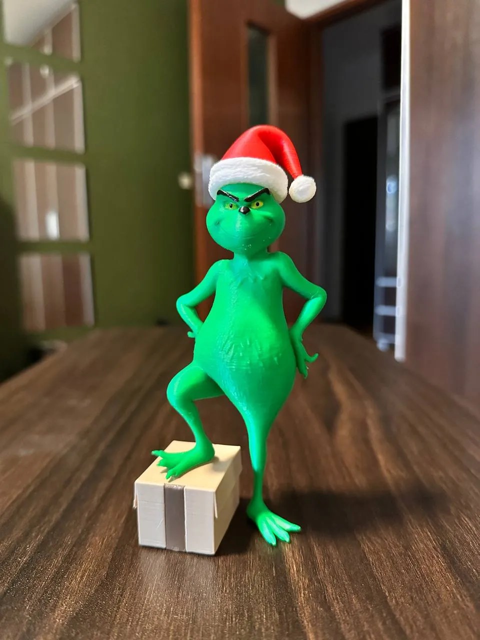 The Grinch Mini Figurine – Multi-Color no AMS - Free 3D Print Model ...