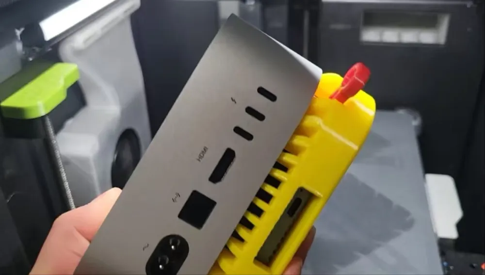 MAC mini M4+ external hard drive (Akashic Record) by Syxiaolu94 ...