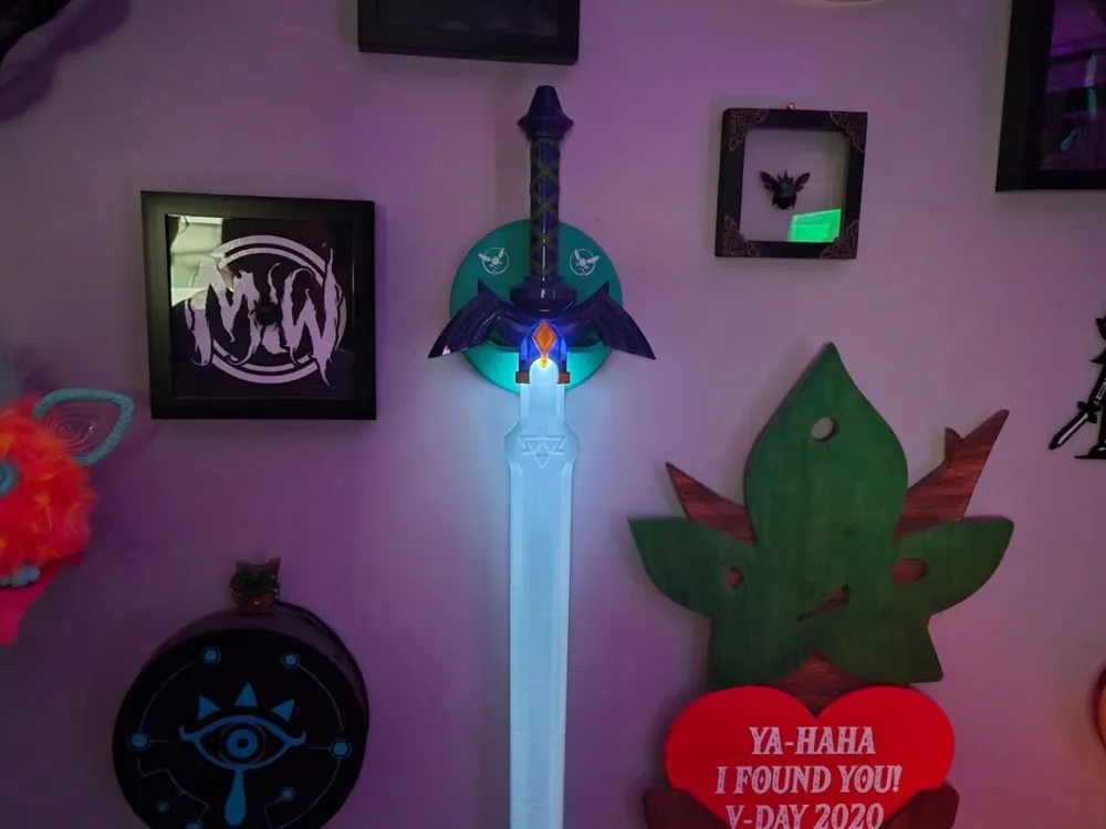 Master Sword Mount by Kane MakerWorld: Download Free 3D Models