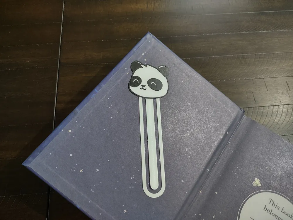 Happy Panda Bookmark by TonyLing - MakerWorld