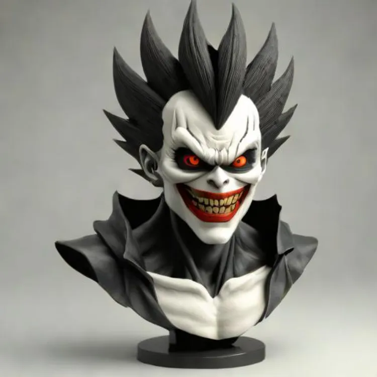 Bust Ryuk (Death Note) by SwotariCZMakerWorld: Download Free 3D Models