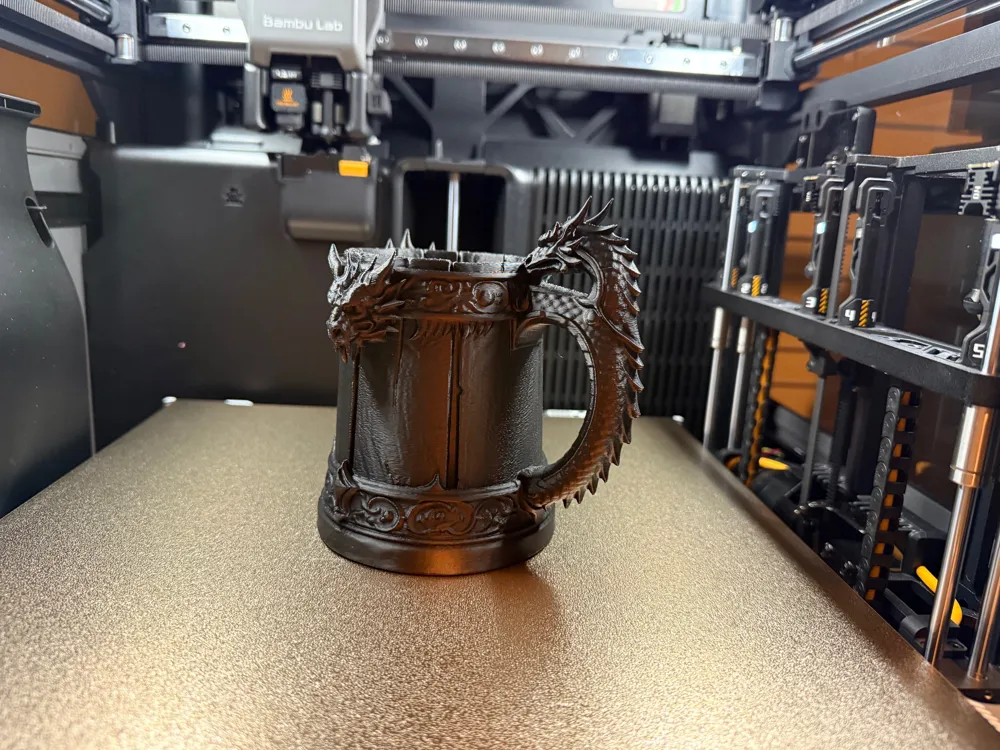 Dragon Tankard - Free 3D Print Model - MakerWorld