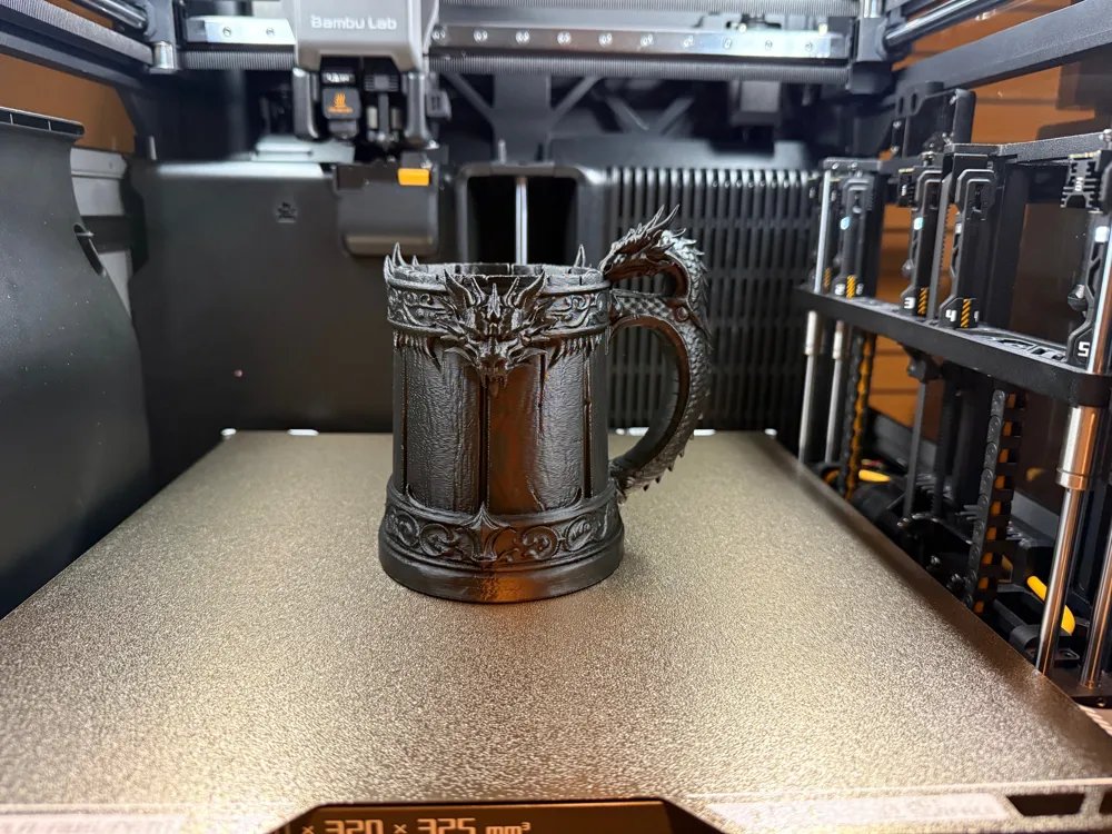 Dragon Tankard - Free 3D Print Model - MakerWorld
