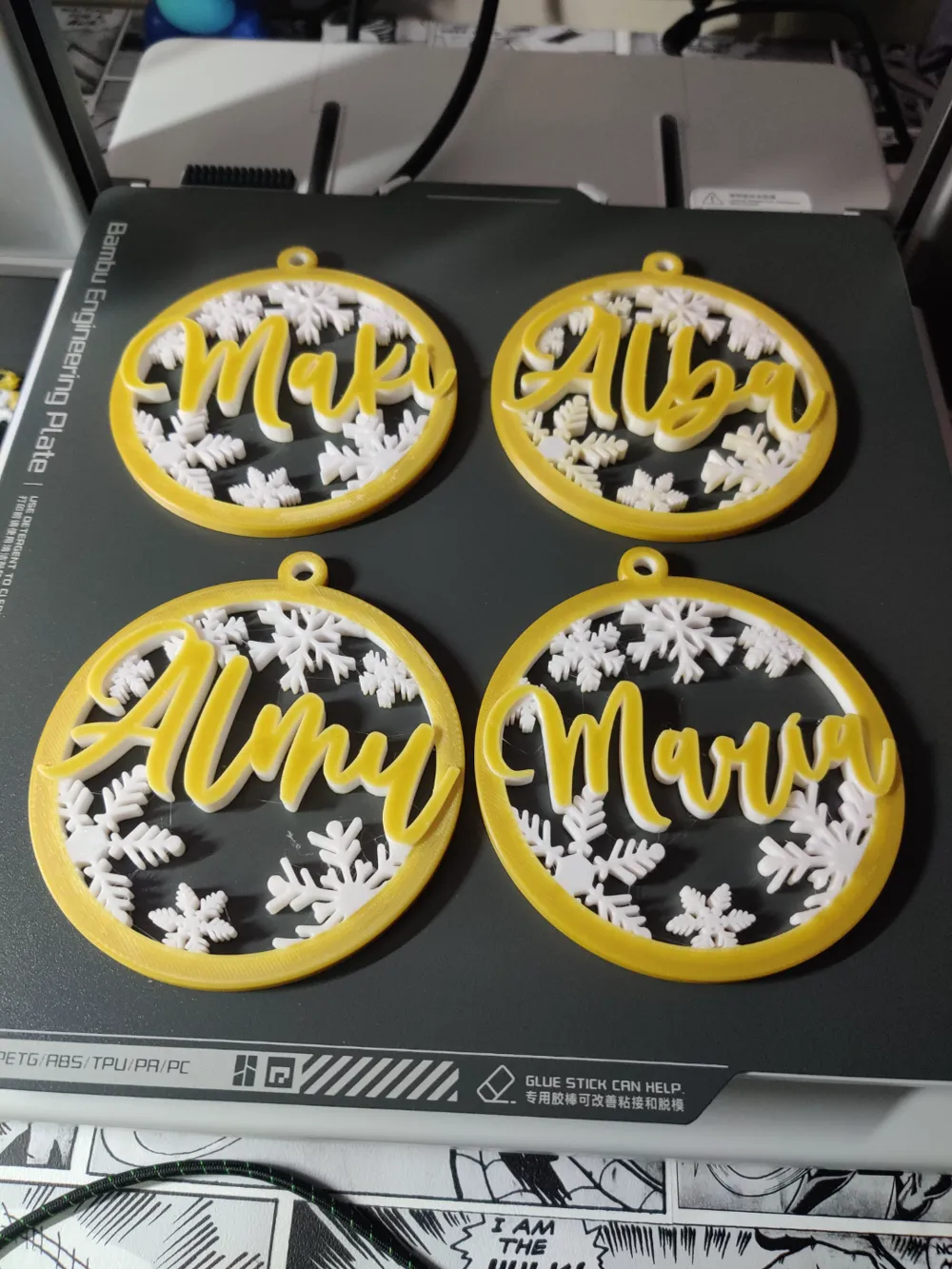 Ornament Christmas 5 (Feliz Navidad) Regalo by 3Delasb - MakerWorld