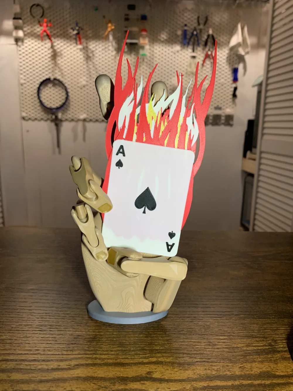 Ace of Spades | Charged up | Fire | Gambit | X-Men - Free 3D Print ...