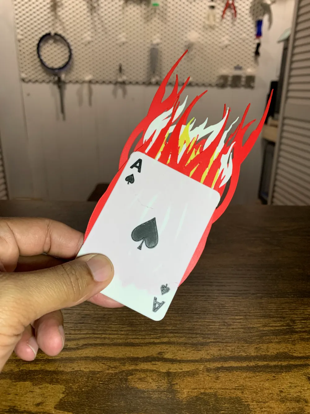 Ace of Spades | Charged up | Fire | Gambit | X-Men by LTB-3D - MakerWorld