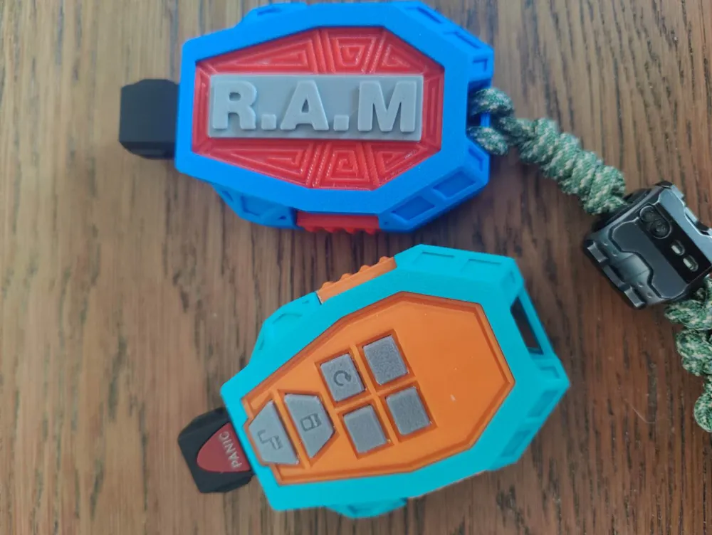 Dodge Key Fob Cover - Free 3D Print Model - MakerWorld