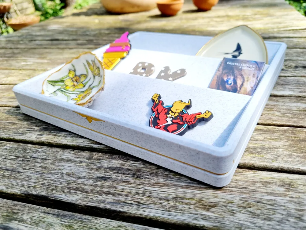 Simple Ornate Display Tray by Custom Kas - MakerWorld
