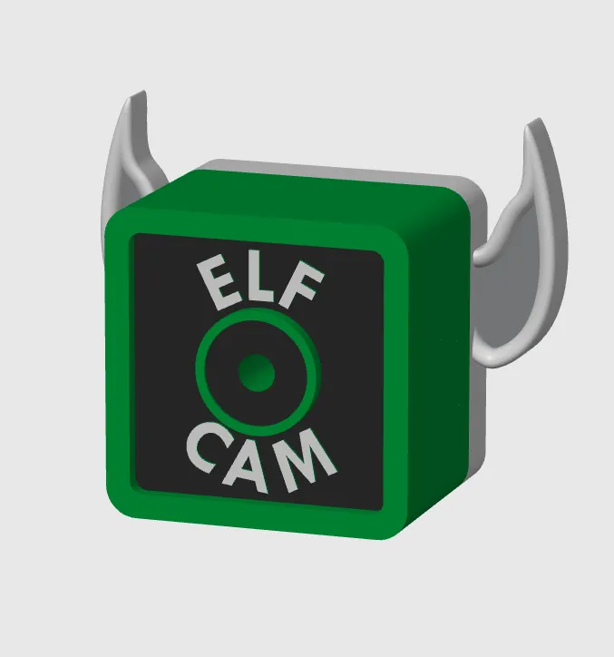 Christmas Elf-Cam / Elf on the shelf camera by Redwings MakerWorld ...