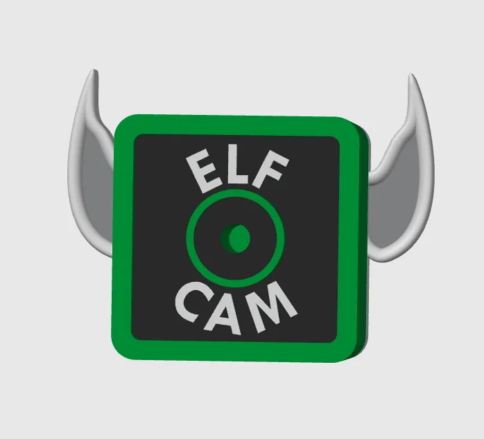 Christmas Elf-Cam / Elf on the shelf camera by Redwings MakerWorld ...