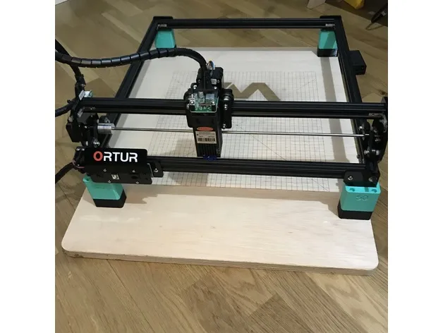Ortur Laser Master 2 LM2 Height adjustable feet by LMaker - MakerWorld