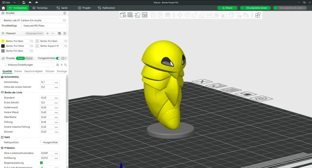 Multicolor - 宝可梦 001 al 015 - Modelo de impresión 3D gratuito - MakerWorld