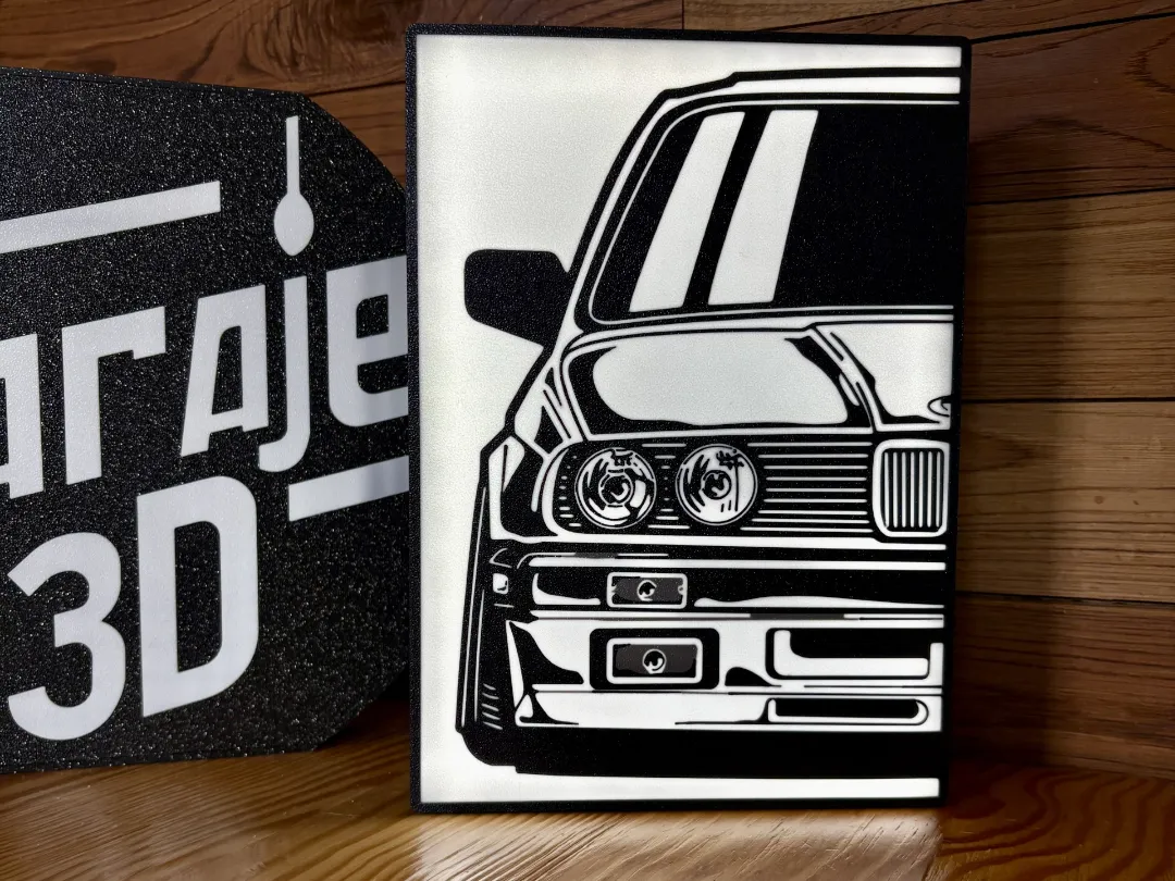 BMW M3 E30 LAMP by ALEXPRADA MakerWorld: Download Free 3D Models