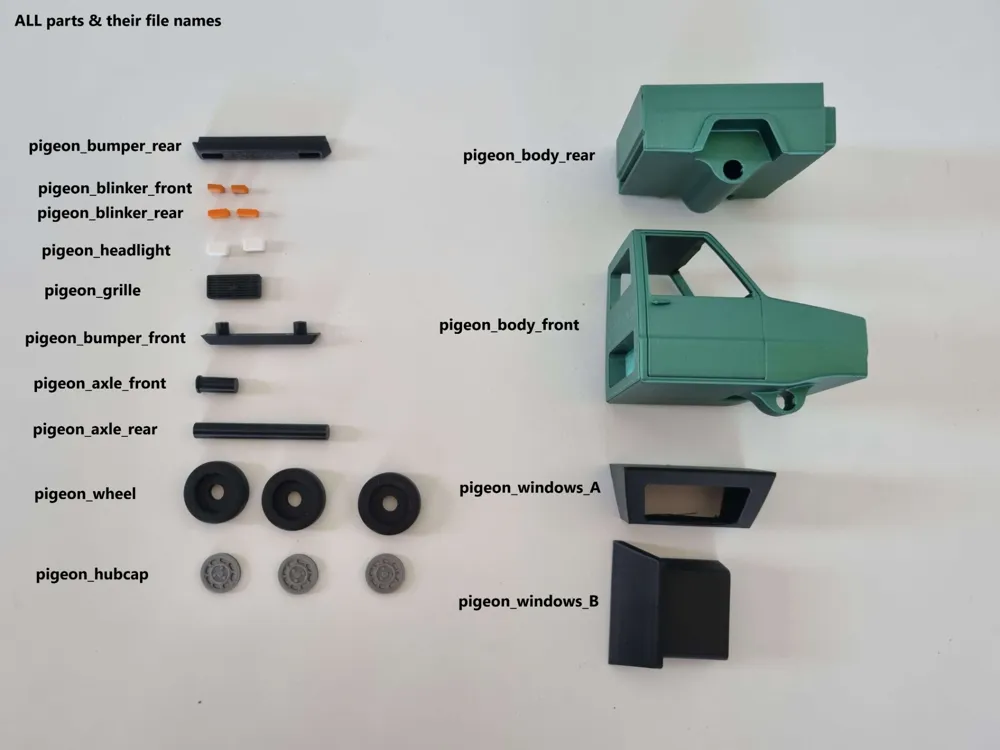 BeamNG Ibishu Pigeon toy car - 100% 3D printed - Free 3D Print Model ...