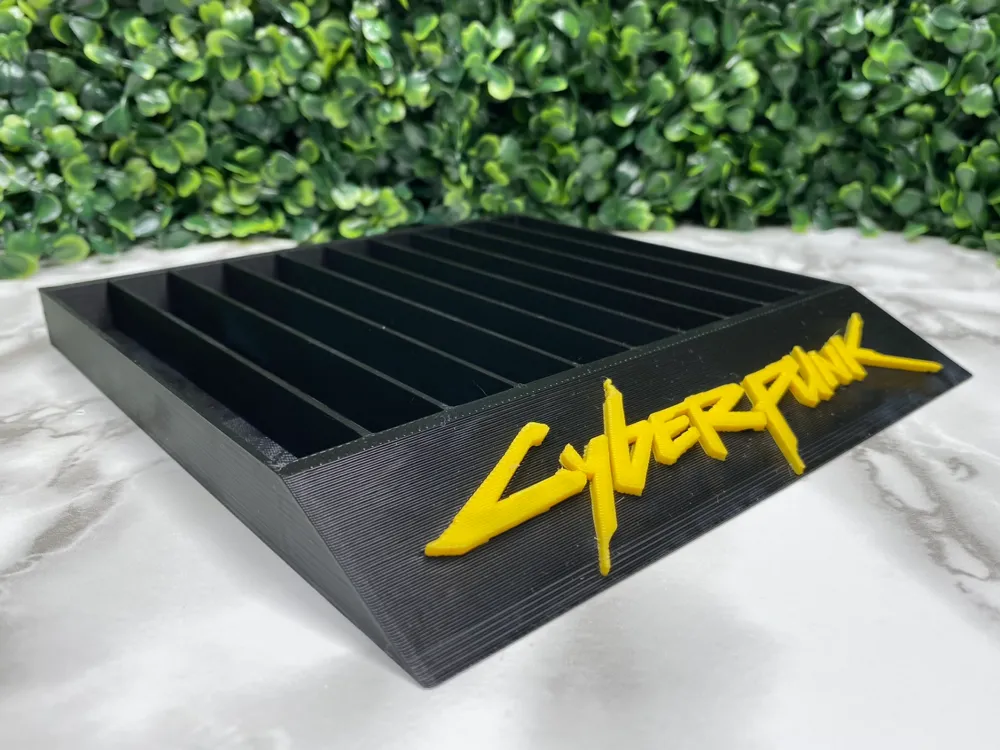 CyberPunk PlayStation Game Holder Stand Display by 3dprintsssss ...
