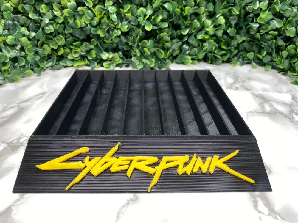 CyberPunk PlayStation Game Holder Stand Display by 3dprintsssss ...