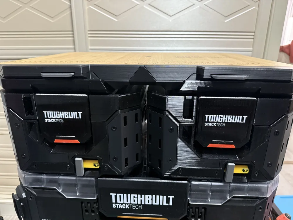 TOUGHBUILT Adapter Board for half size org/toolbox - Free 3D Print ...