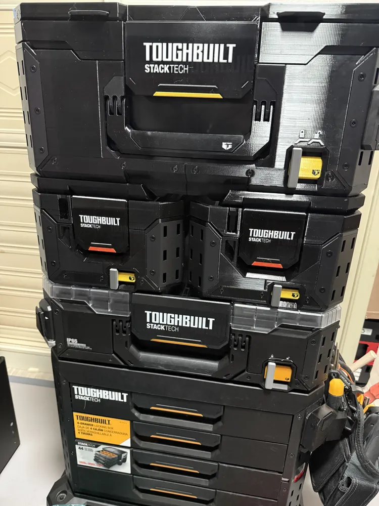 TOUGHBUILT Adapter Board for half size org/toolbox - Free 3D Print ...