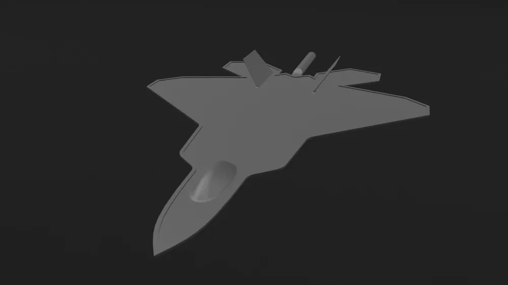 Finger Fighter - F22 by Mike Jackson - MakerWorld